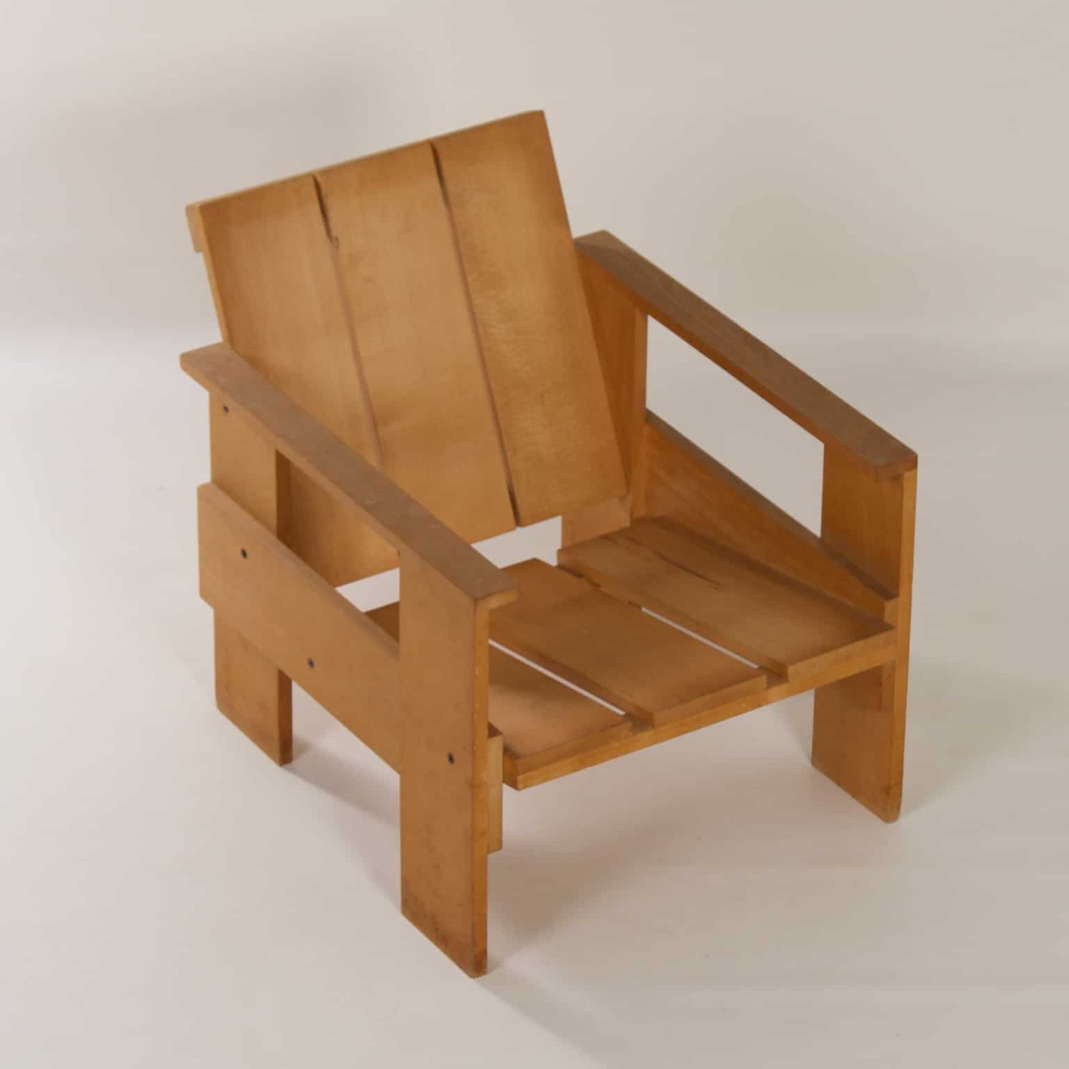 Kratstoel van Gerrit Rietveld voor Cassina, 1980s