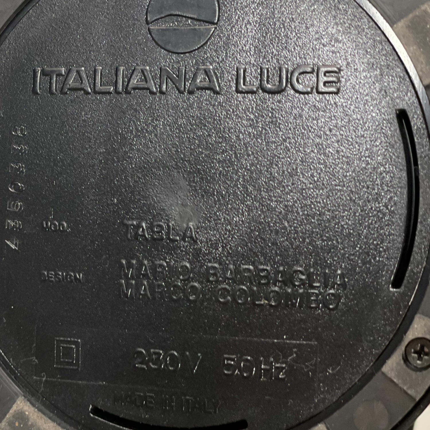 Tafellamp Tabla van M. Barbaglia en M. Colombo voor Italiana Luce, 1980s